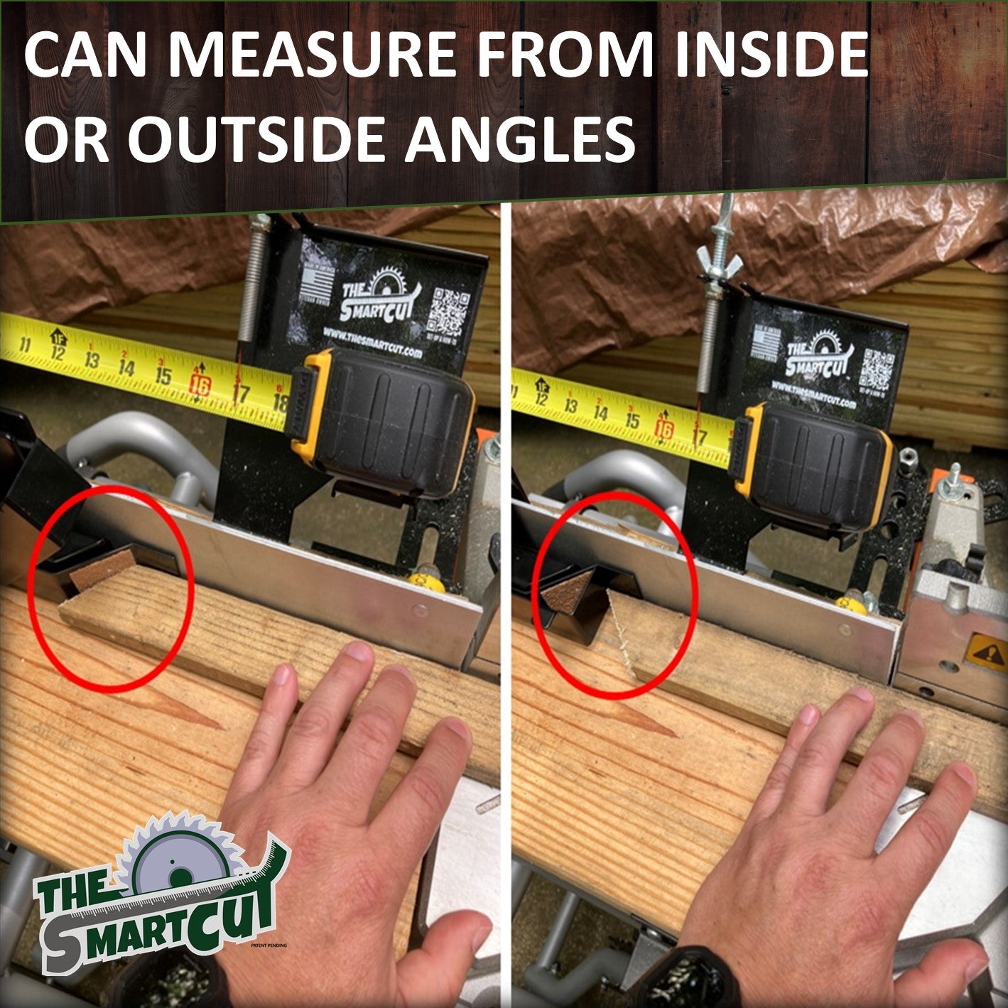 The Smart Cut | Miter Saw Table Fence and Measuring System