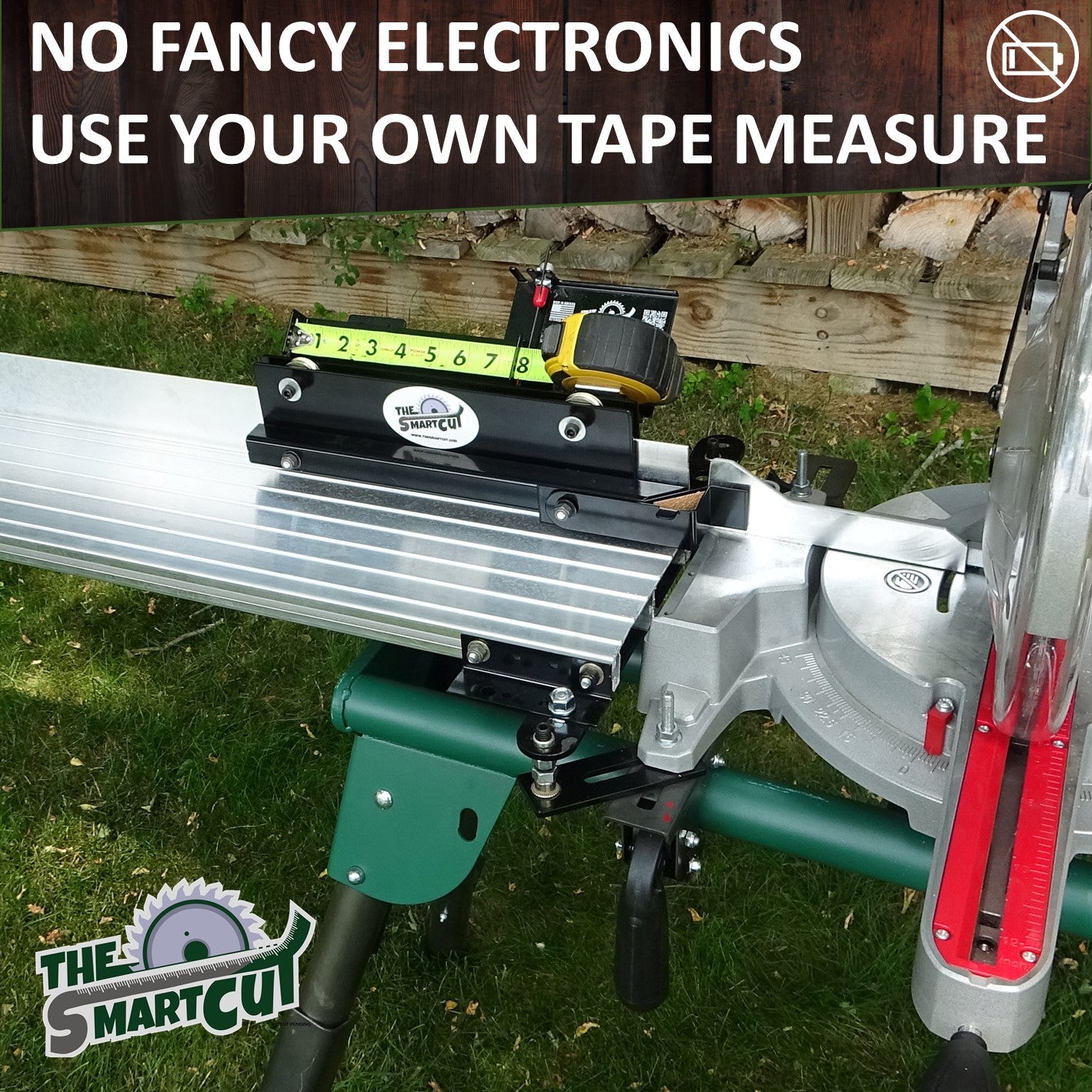 The Smart Cut | Miter Saw Table Fence and Measuring System